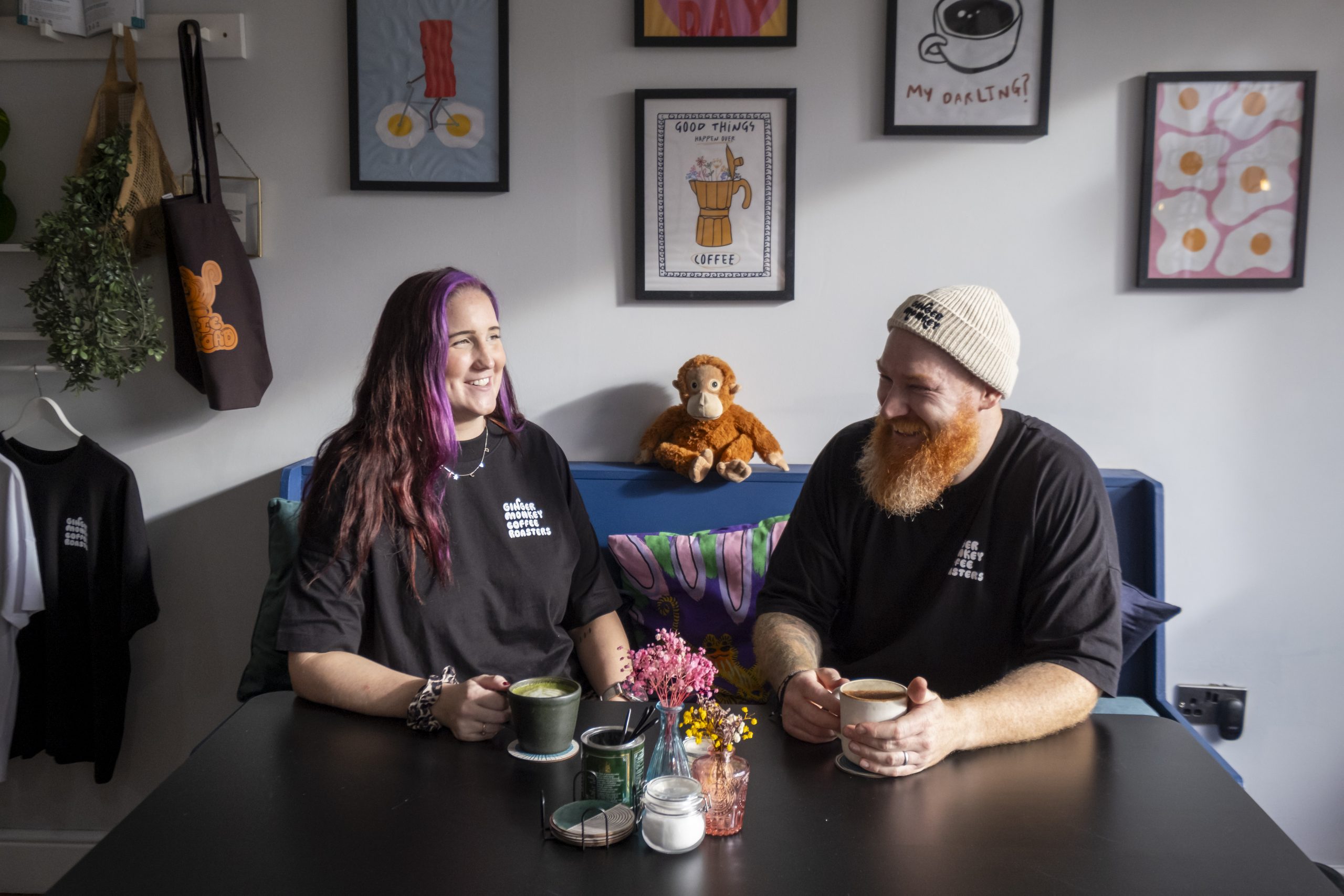 About Us | Ginger Monkey Coffee Roasters